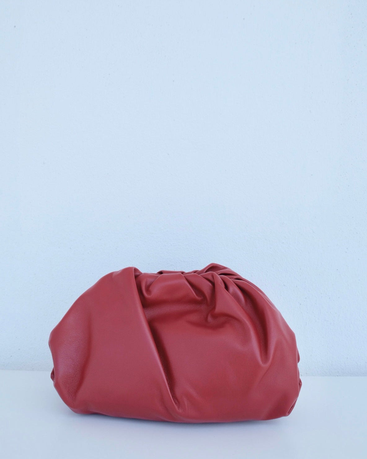 Cora Pouch - Cherry Red